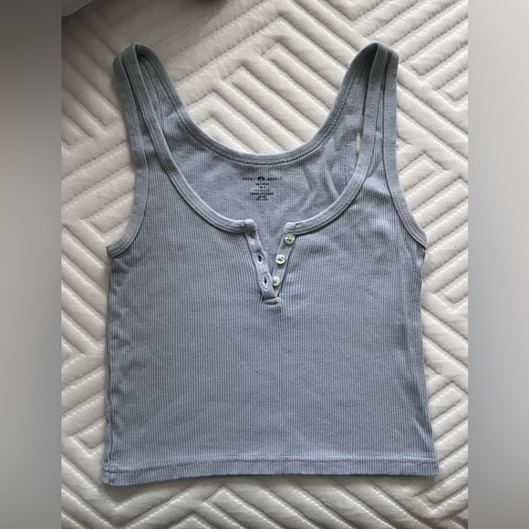 Brandy Melville | Tops | Rare Blue Brandy Melville Tank | Poshmark